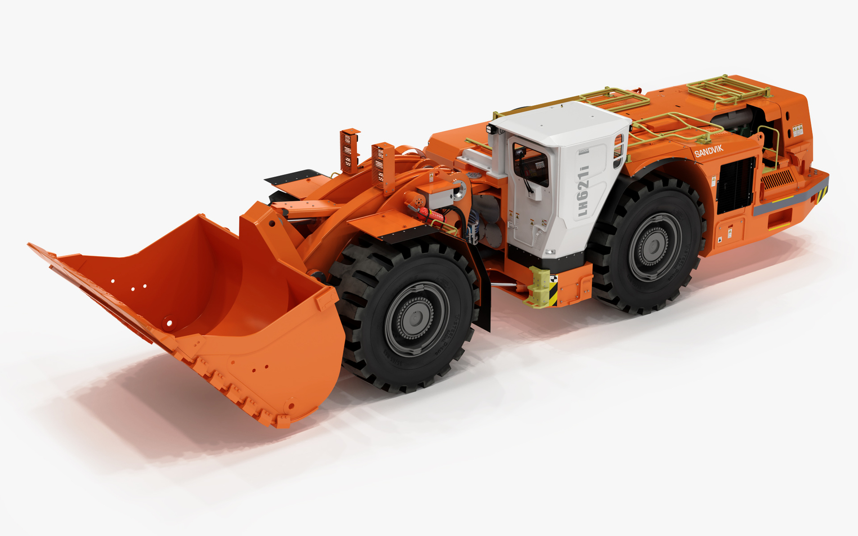 Sandvik LH621i Untertage-Ladegerät 3D-Modell - TurboSquid 1722634