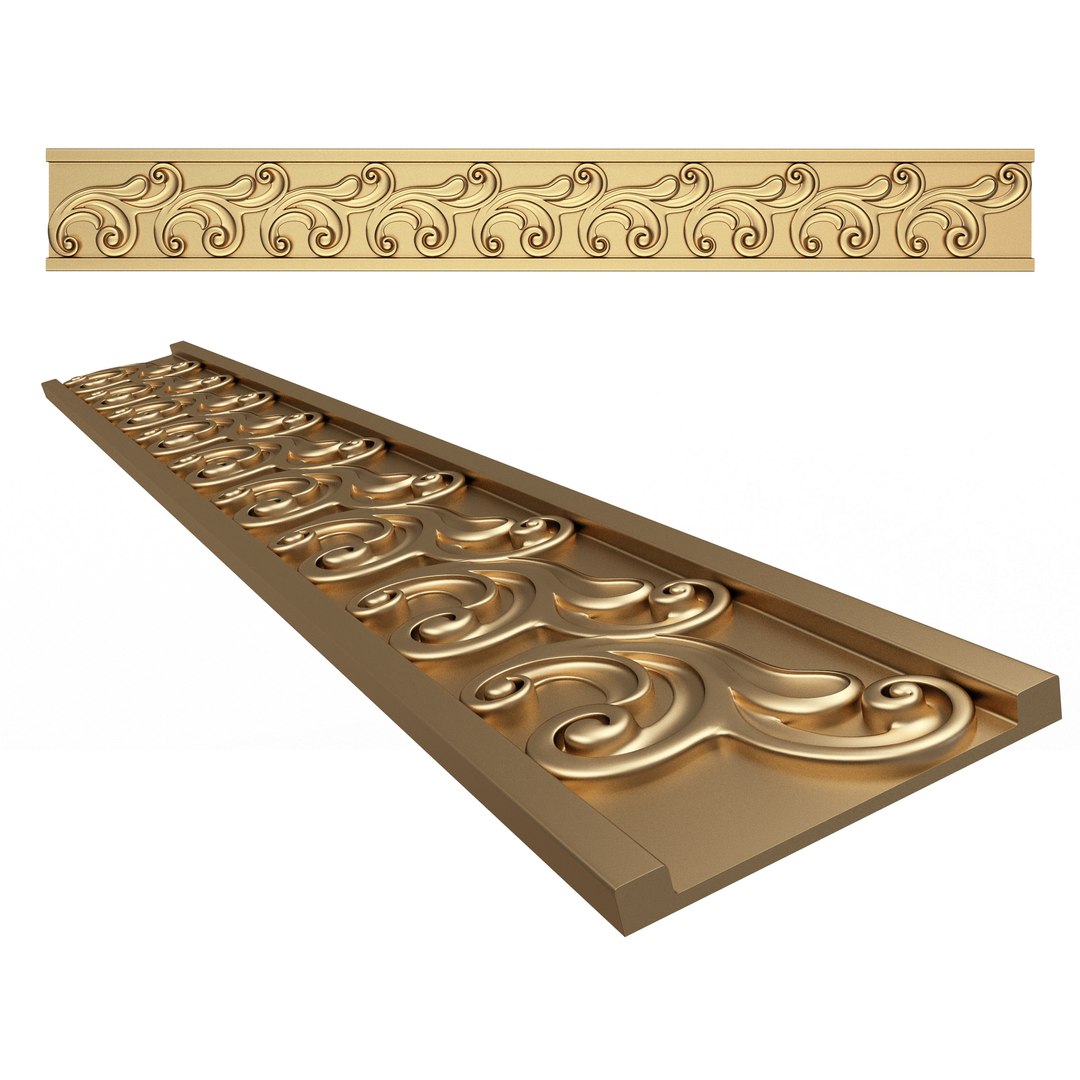 Ornament Element Molding 026 3D - TurboSquid 2158268