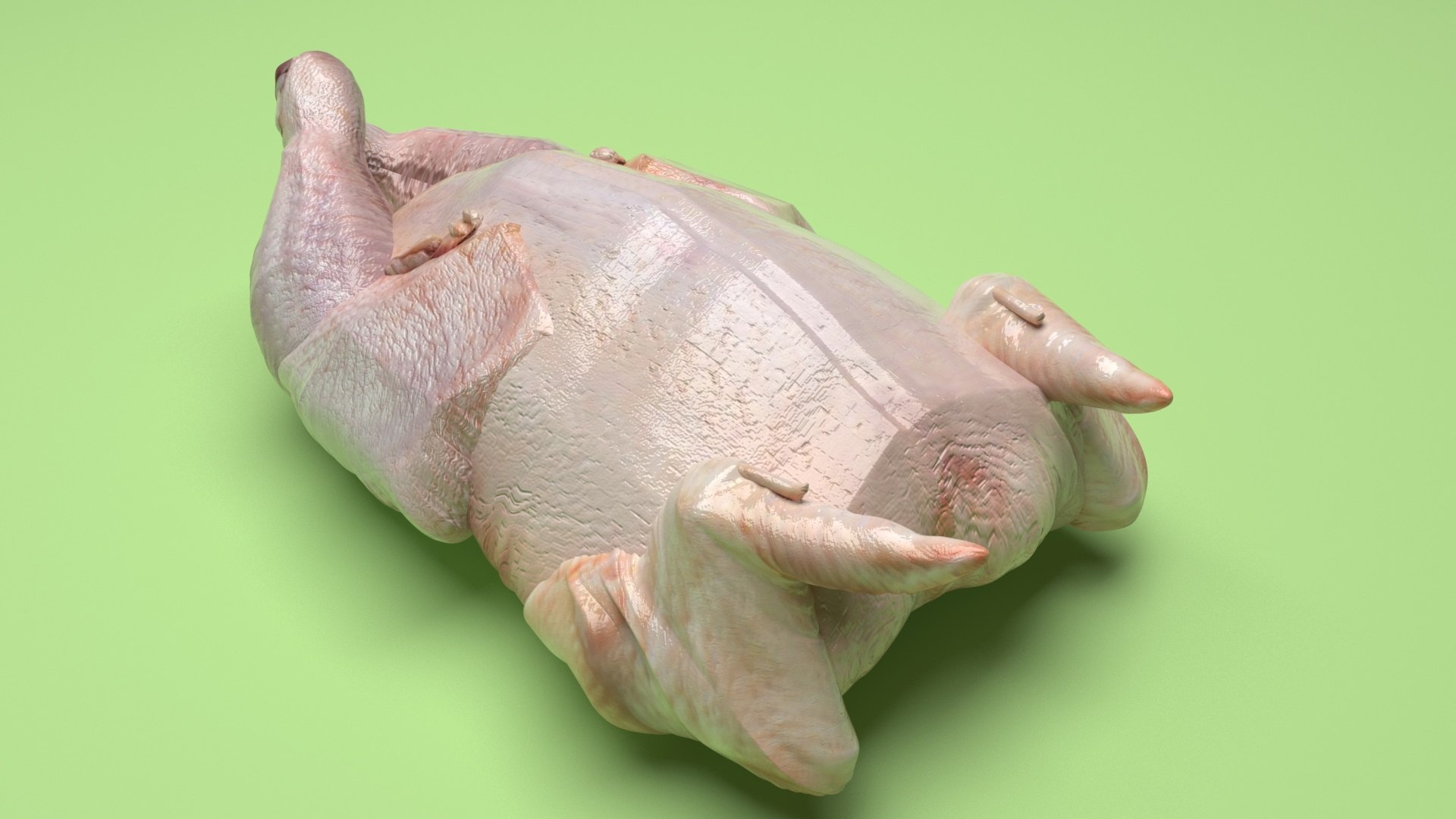 Whole Chicken Model - TurboSquid 2249657