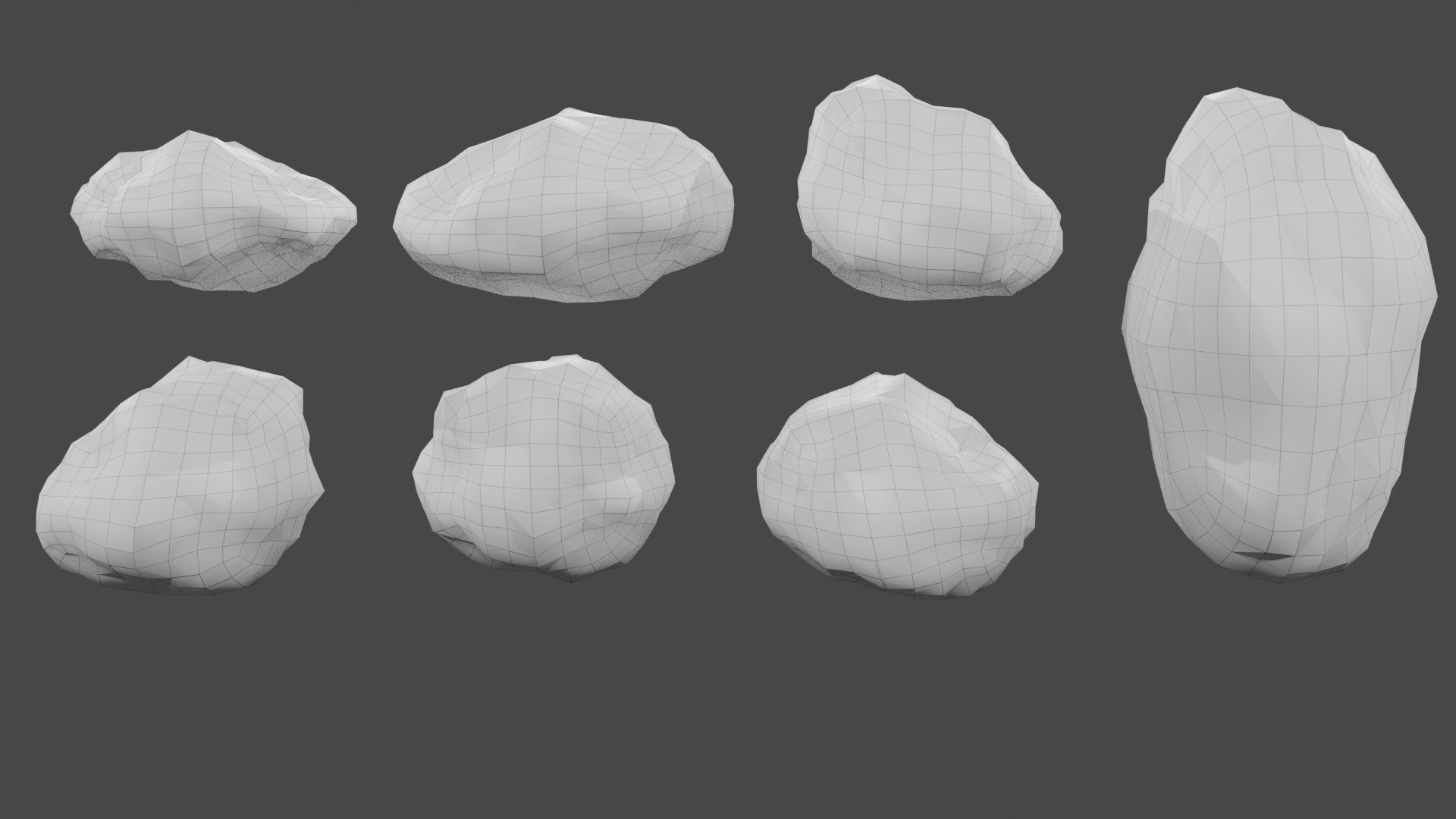 3D Stone Landscape Rock Model - TurboSquid 1591492
