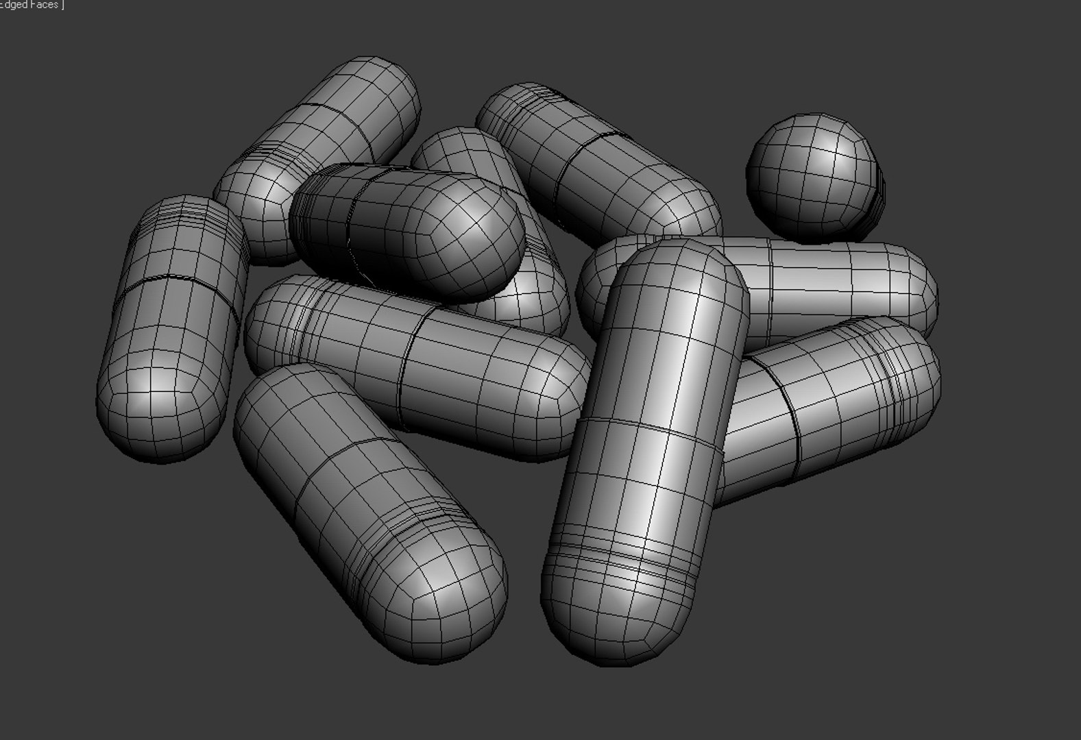 3D Model Pill Capsule - TurboSquid 1406930