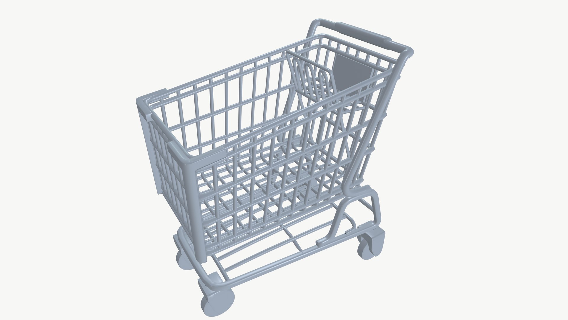 3D Shopping Cart Model - TurboSquid 2267910