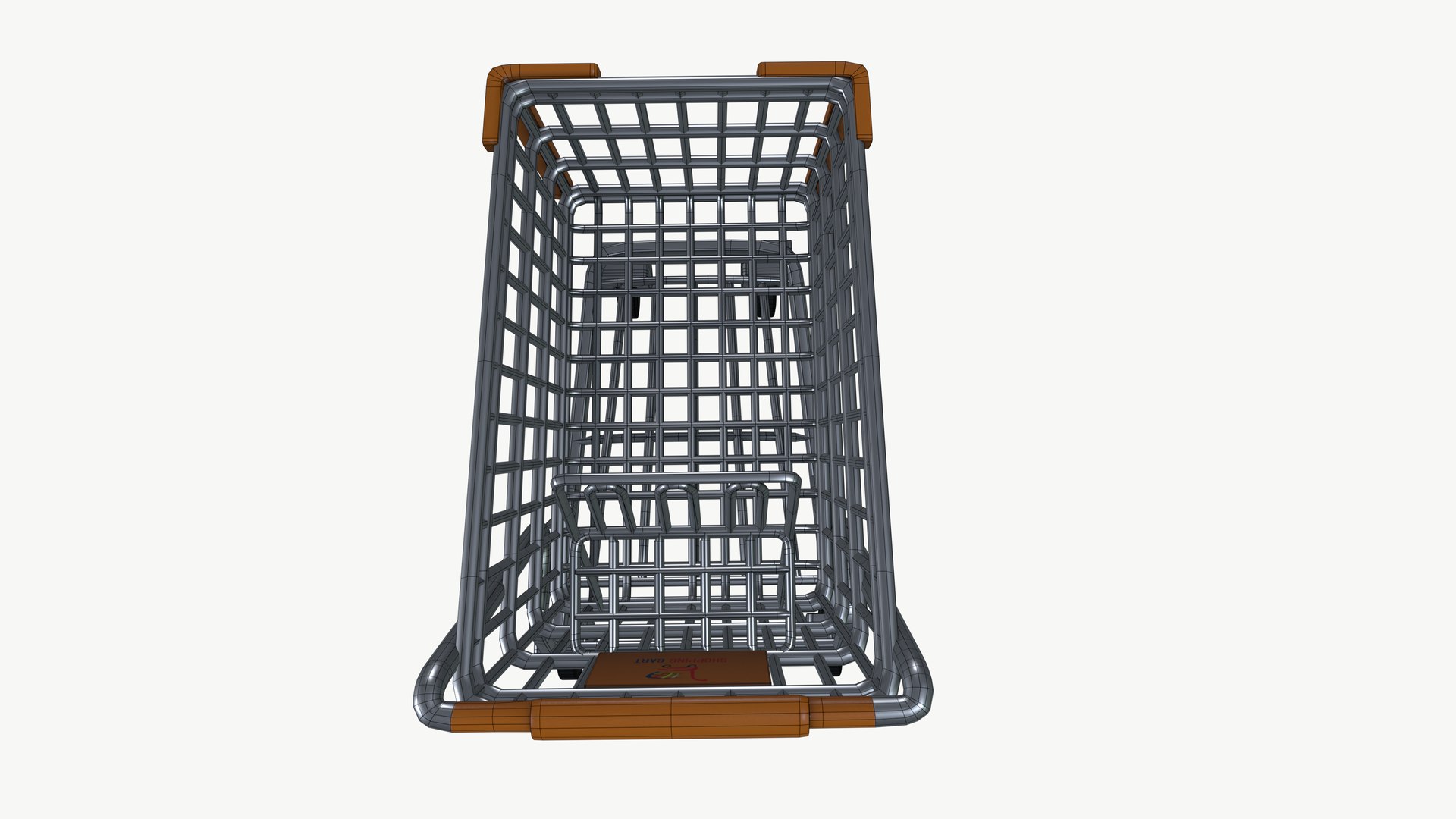 3D Shopping Cart Model - TurboSquid 2267910