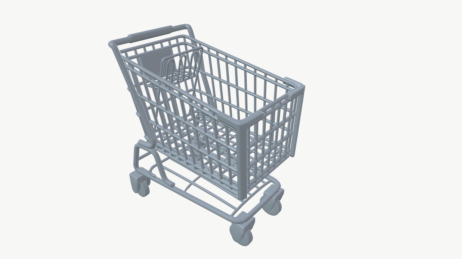 3D Shopping Cart Model - TurboSquid 2267910