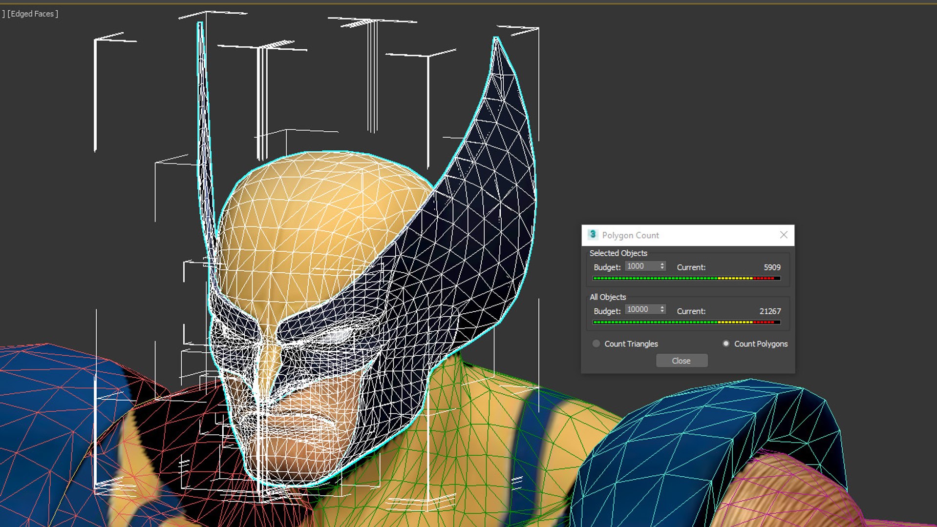 3D Model Hero Character Superhero - TurboSquid 1594162