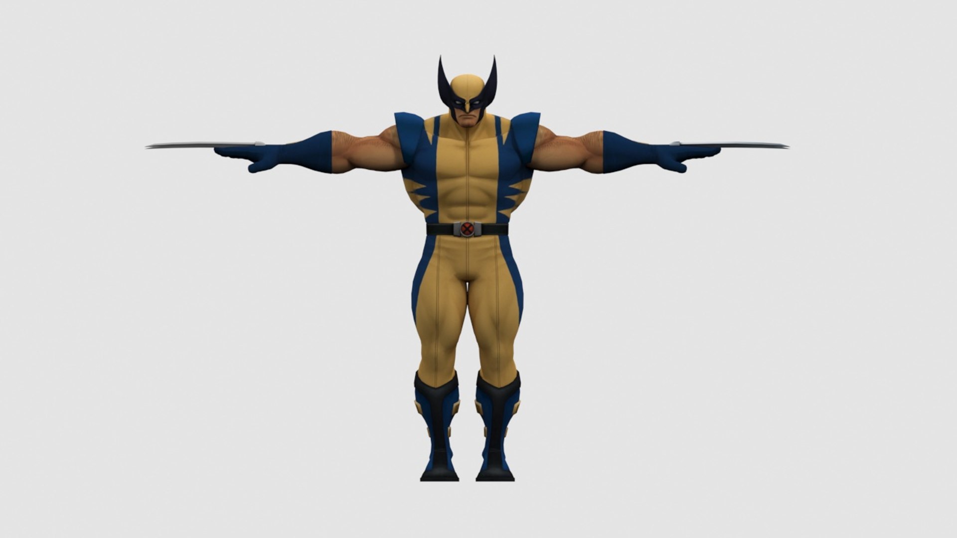 3D Model Hero Character Superhero - TurboSquid 1594162