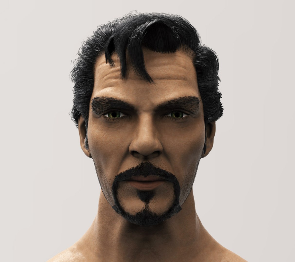 Benedict Cumberbatch Head 3D Model - TurboSquid 1269889