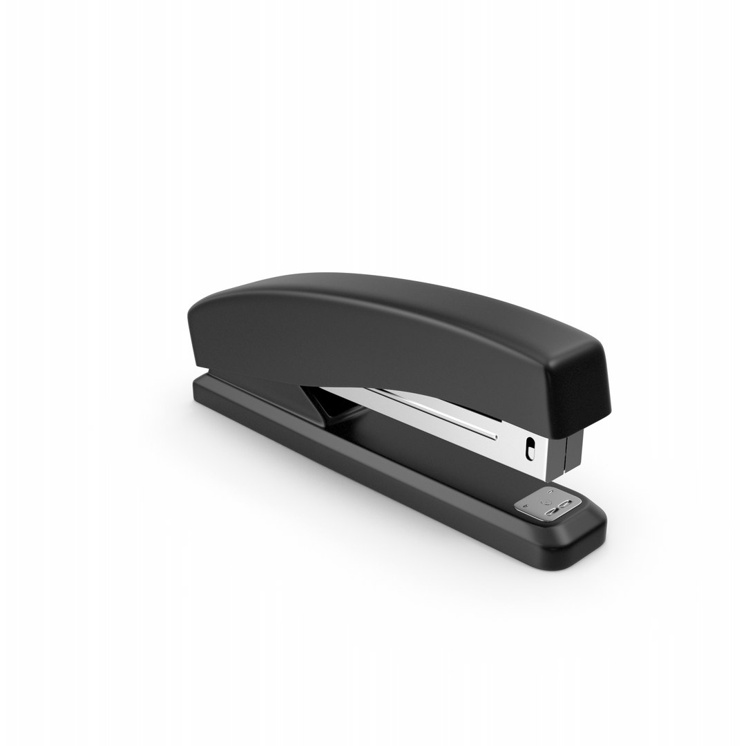 3D Model Black Stapler - TurboSquid 1841381