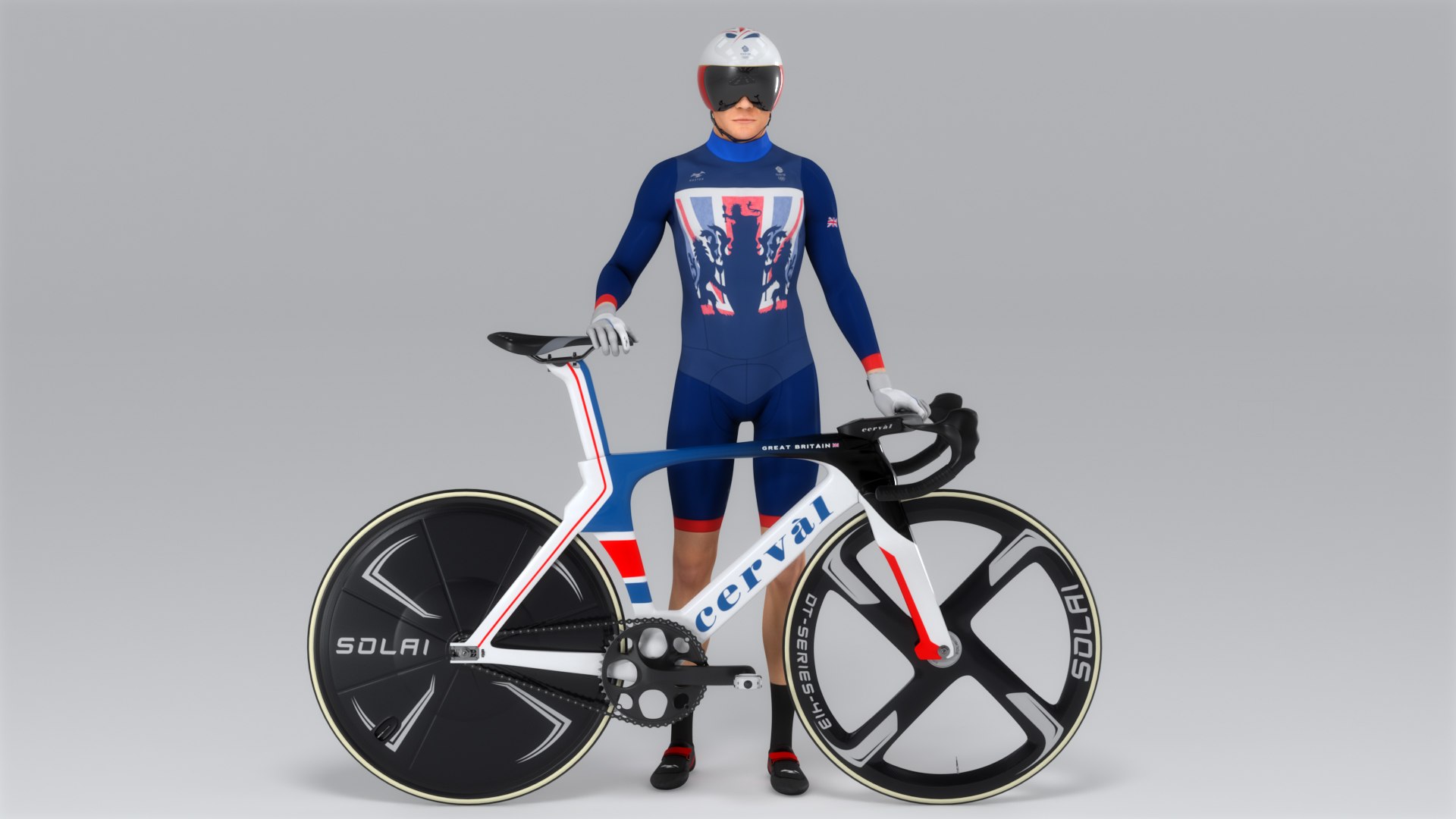 Cyclist Animation Model - TurboSquid 1614976