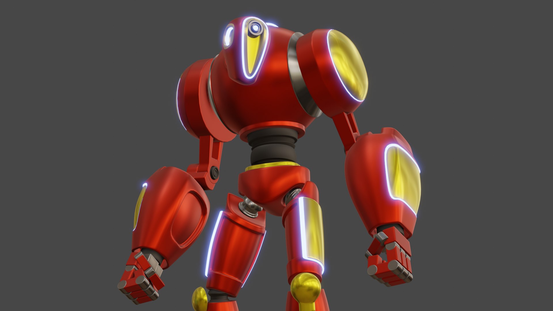 3D Robot Rigged Model - TurboSquid 1475842
