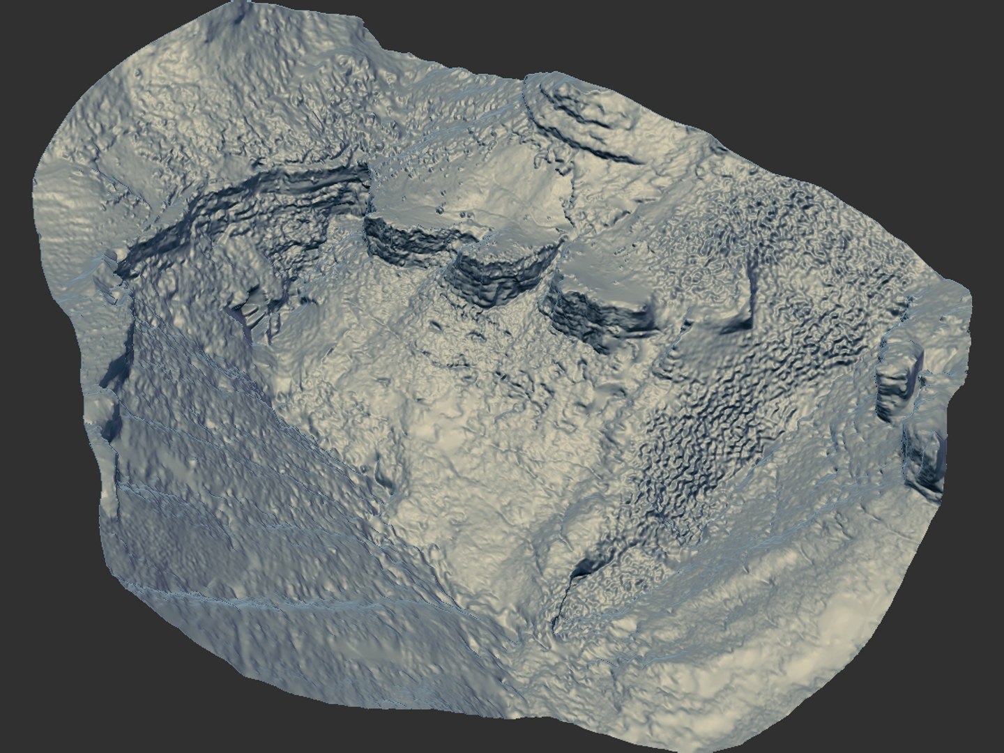 3D Model Mountain Cliff - TurboSquid 1908882