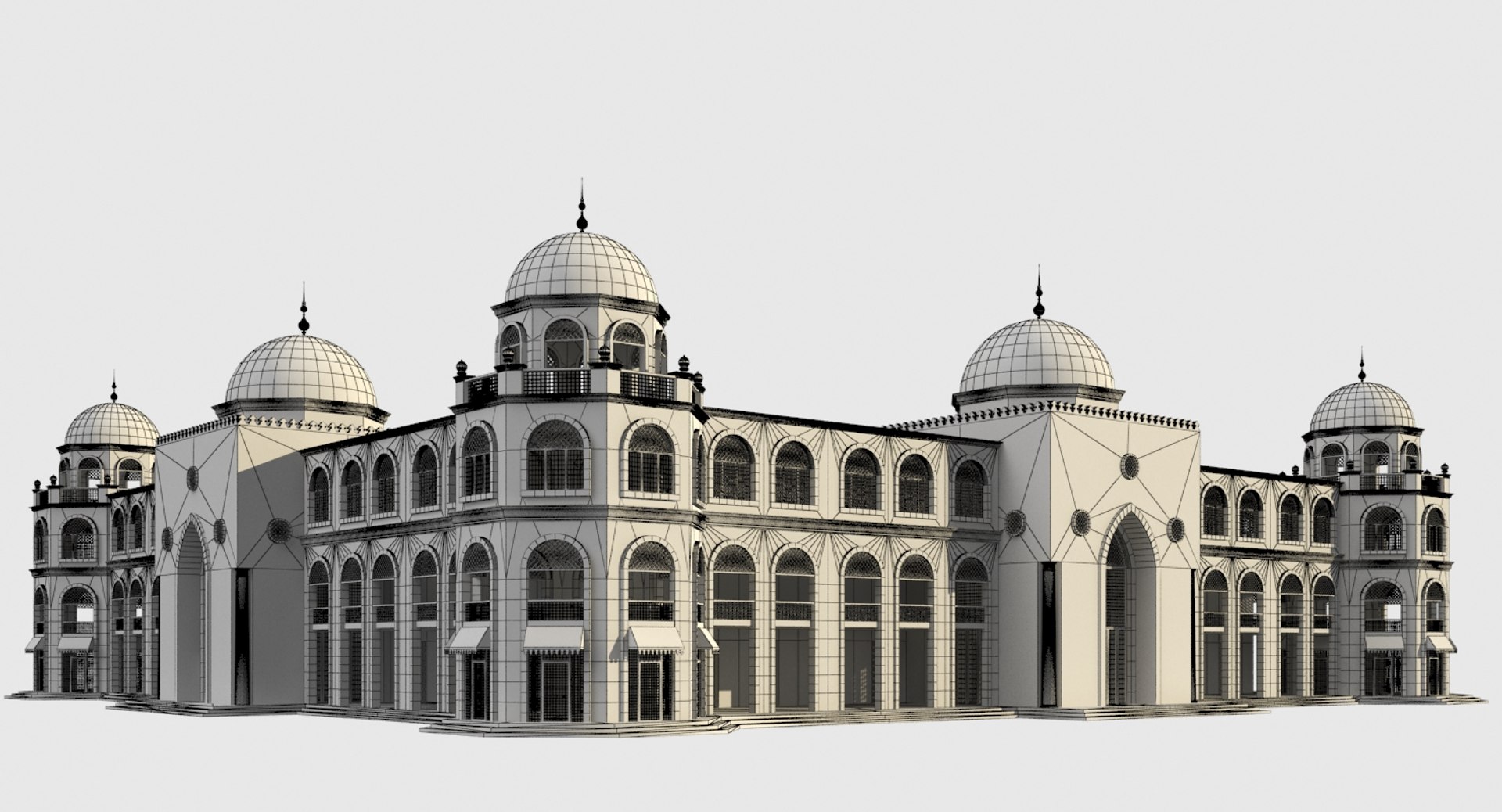Building Islamic 3D Model - TurboSquid 1173859