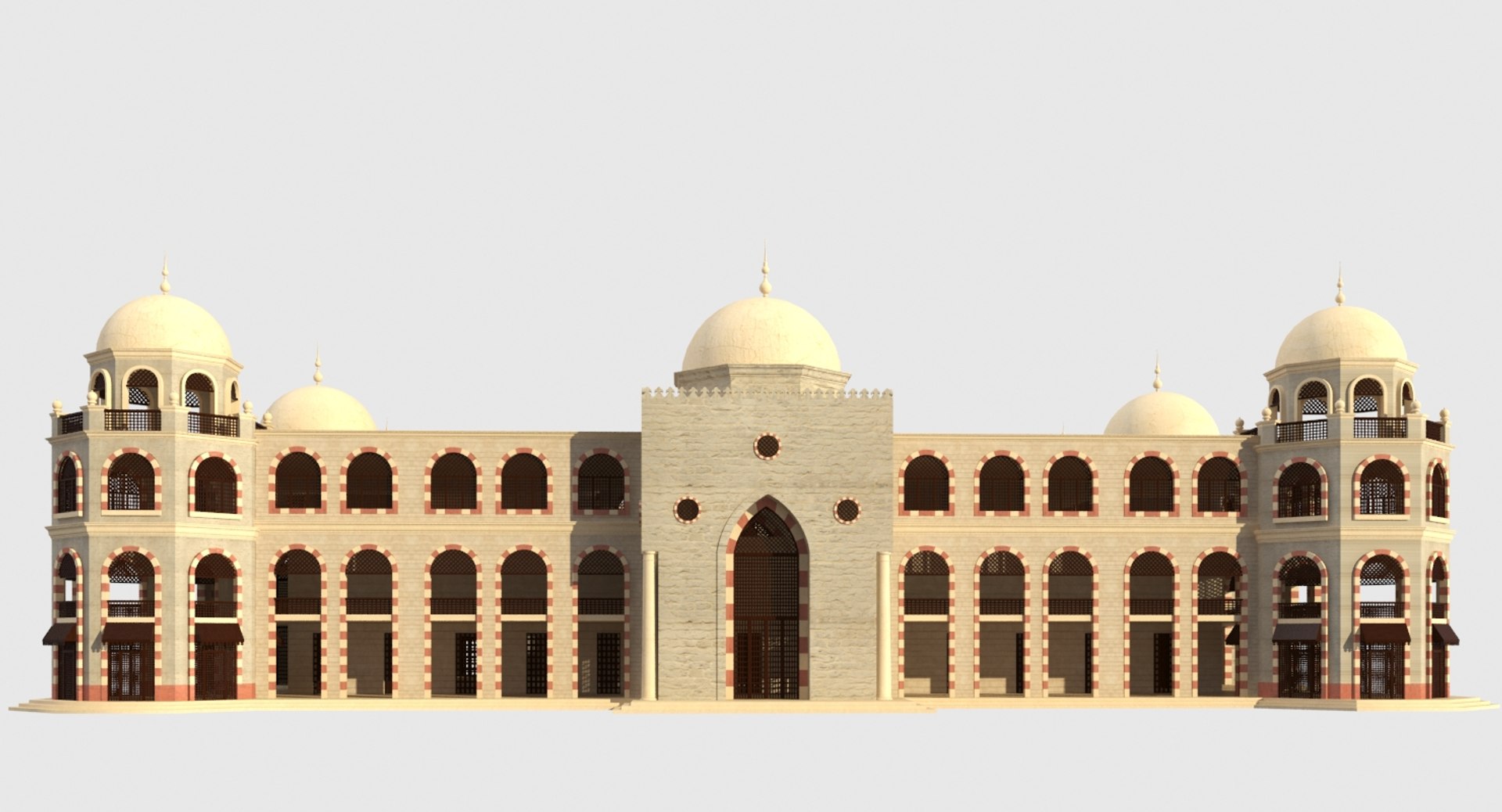 Building Islamic 3D Model - TurboSquid 1173859