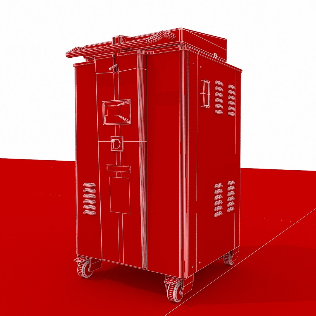 3D Hydraulic Dough Divider Square Model - TurboSquid 1293202