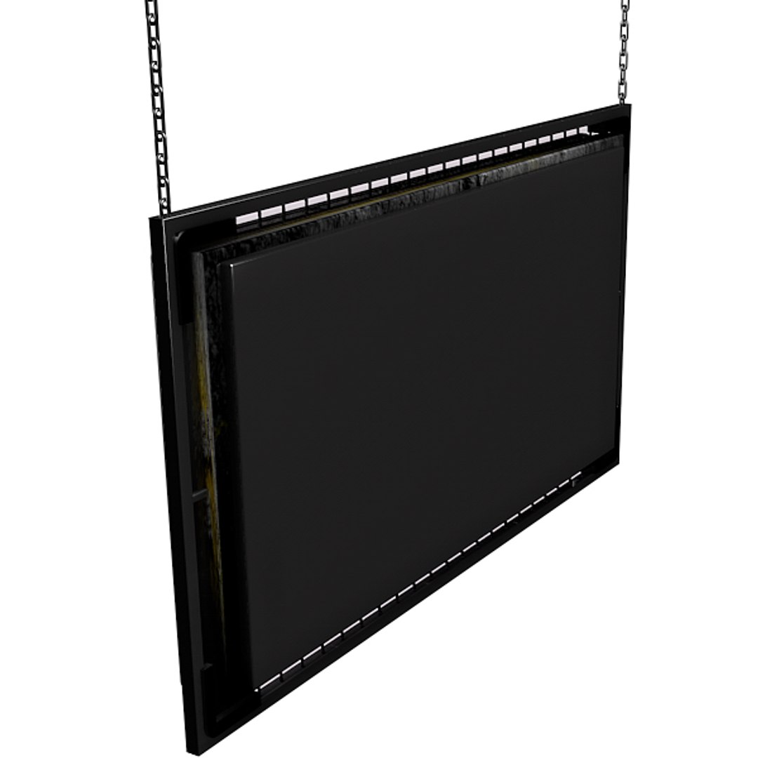 3d Model Of Video Screen