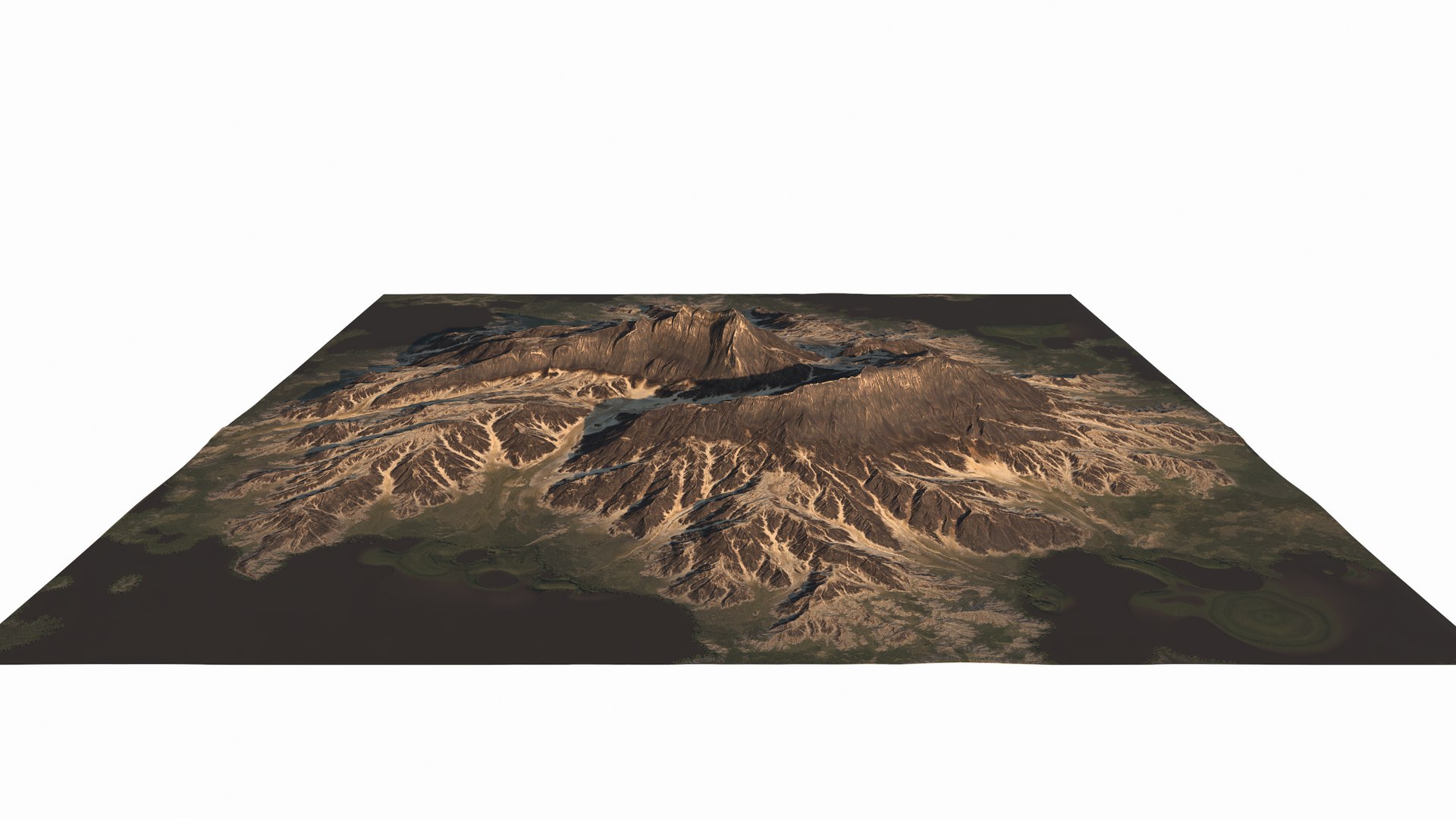 3D Mountain V3 - TurboSquid 1987913