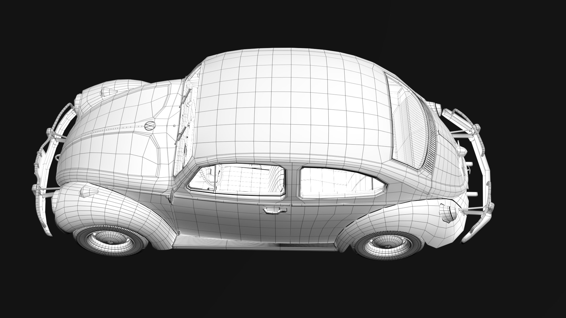 Volkswagen Beetle 3D Model - TurboSquid 1960630