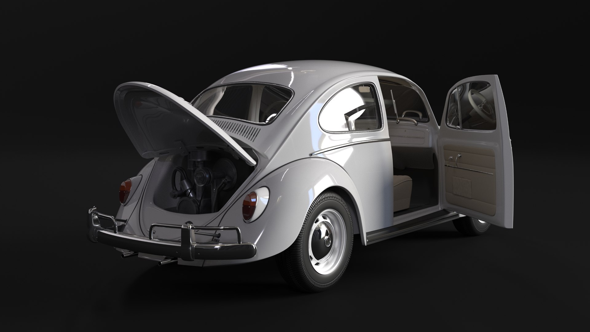 Volkswagen Beetle 3D Model - TurboSquid 1960630
