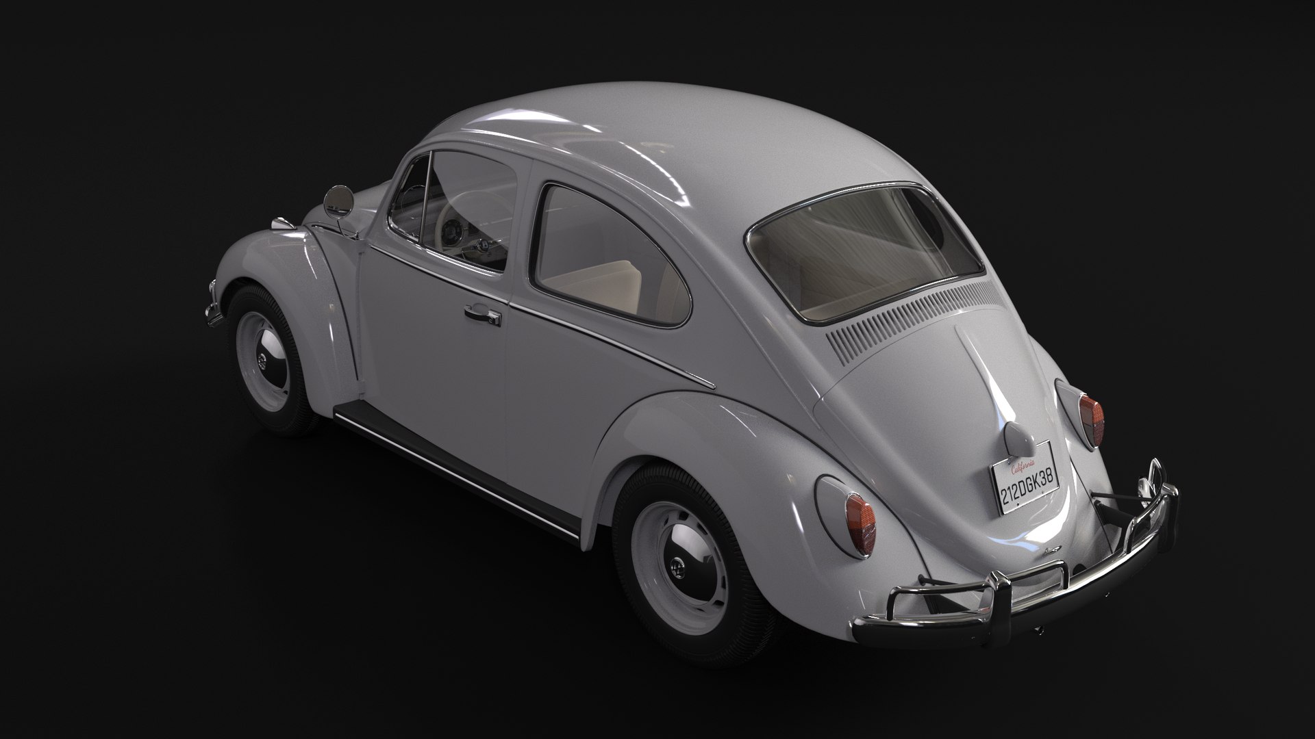 Volkswagen Beetle 3D Model - TurboSquid 1960630