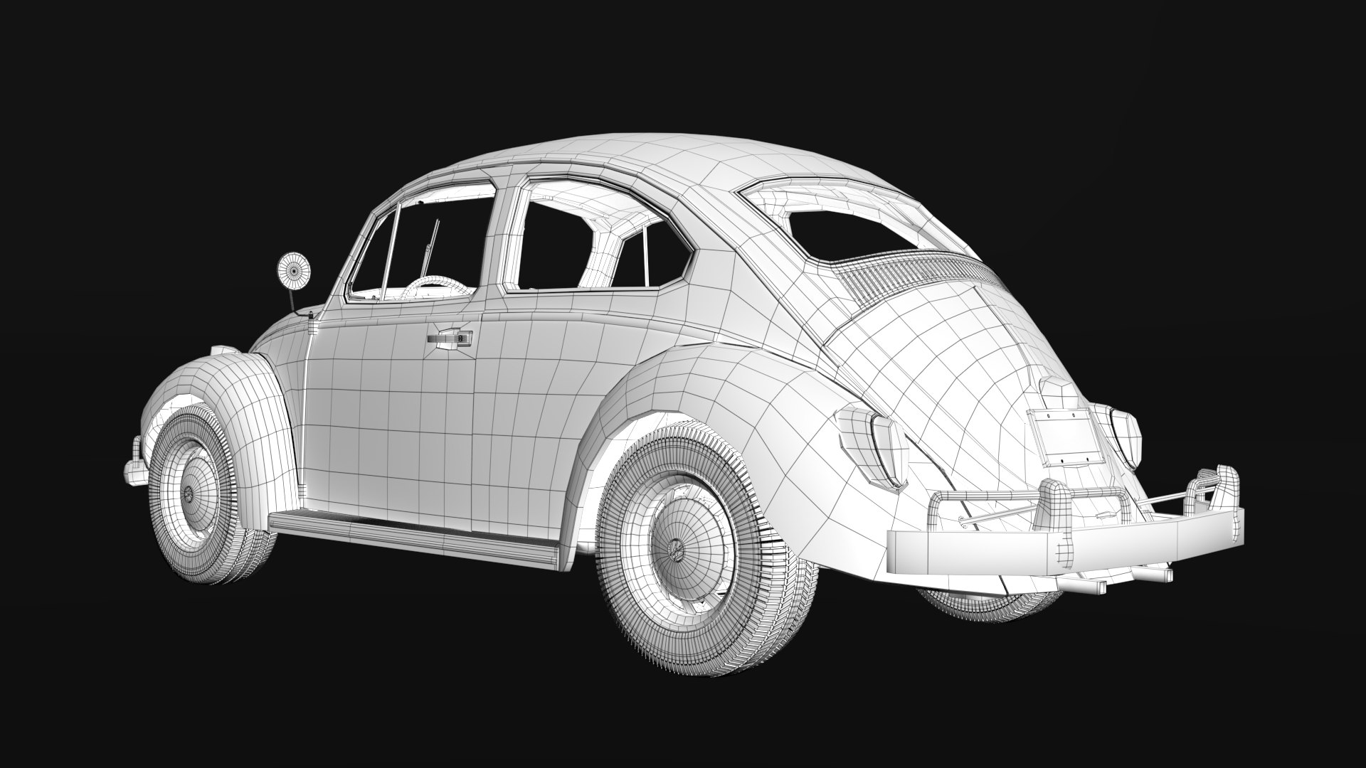 Volkswagen Beetle 3D Model - TurboSquid 1960630
