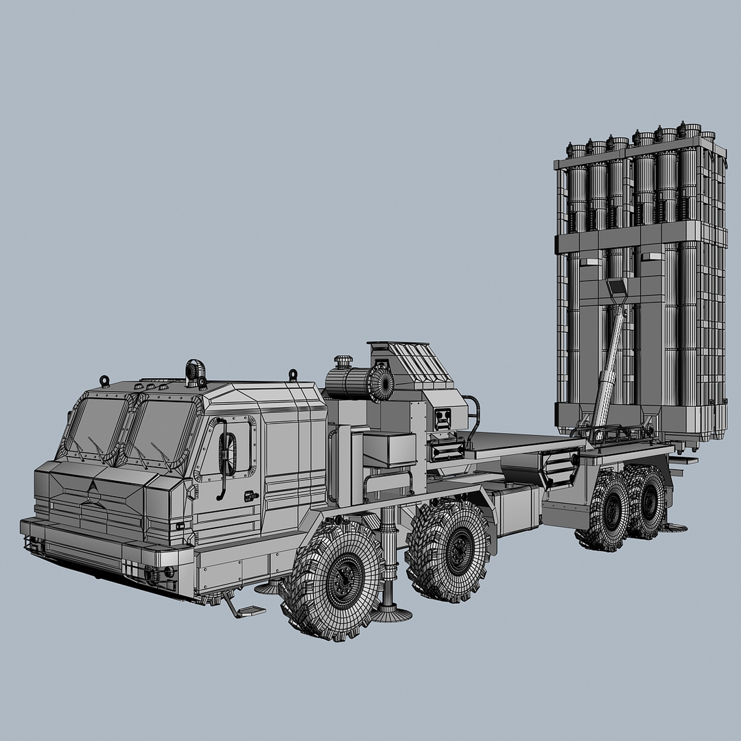 russian sam soviet 3d obj