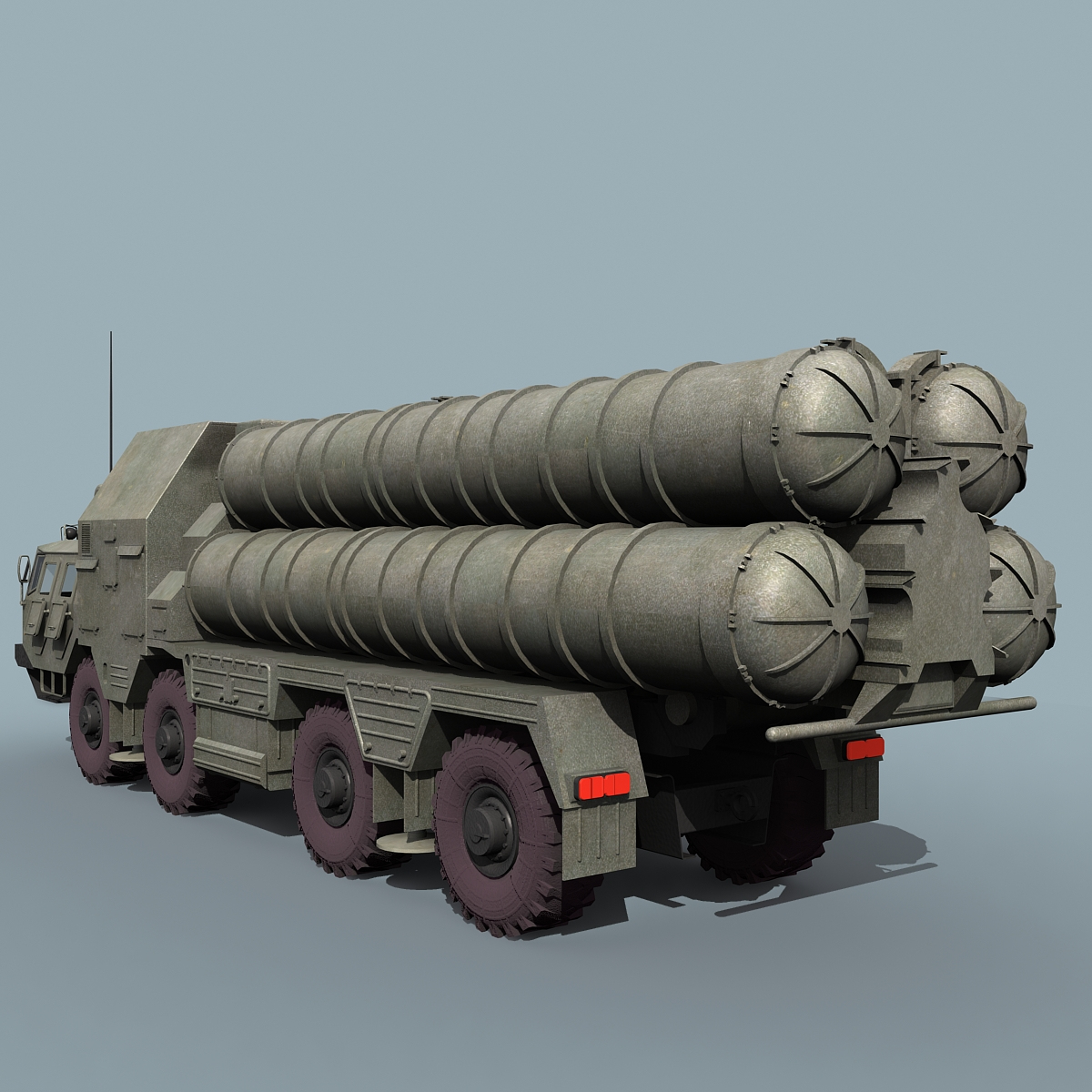 russian sam soviet 3d obj