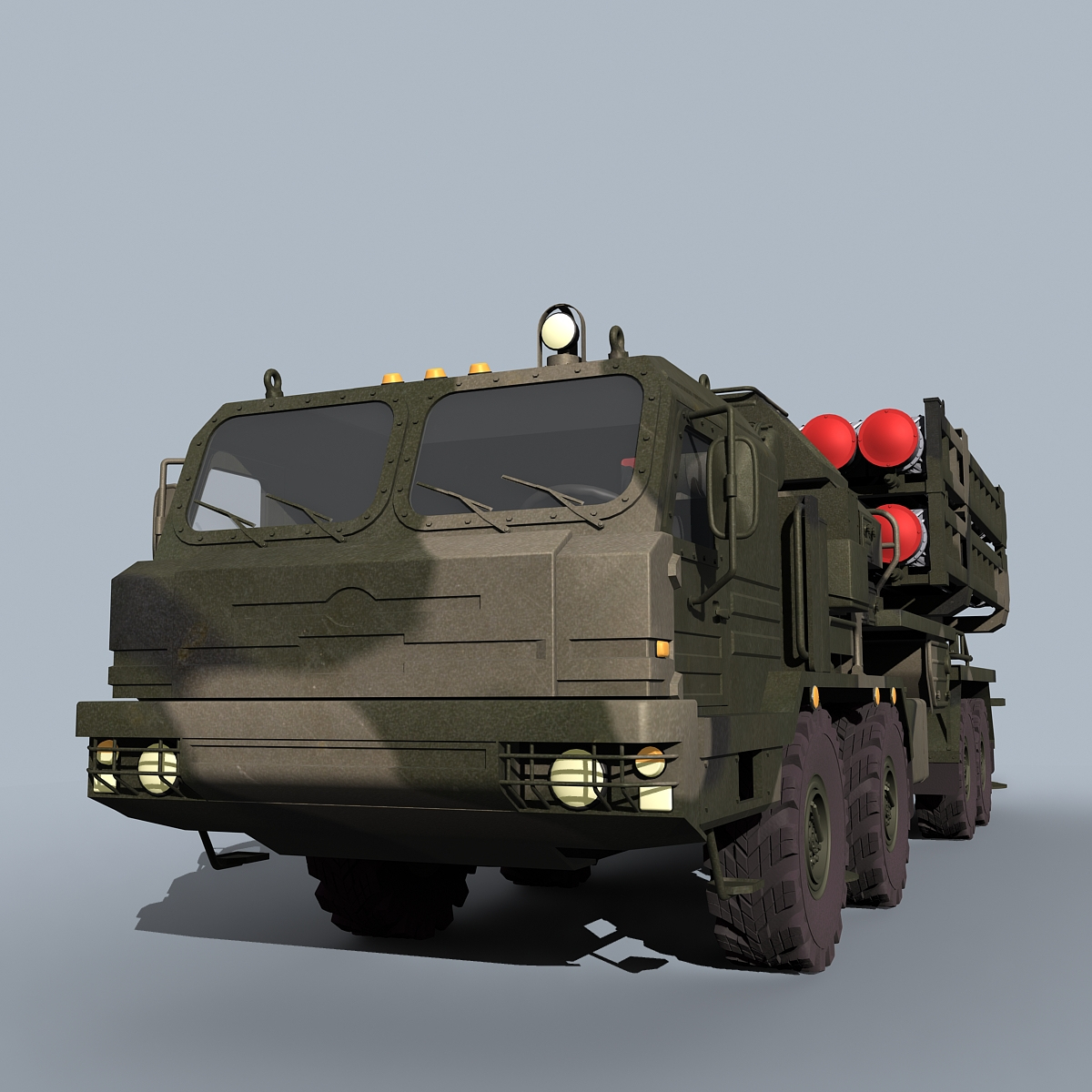 russian sam soviet 3d obj