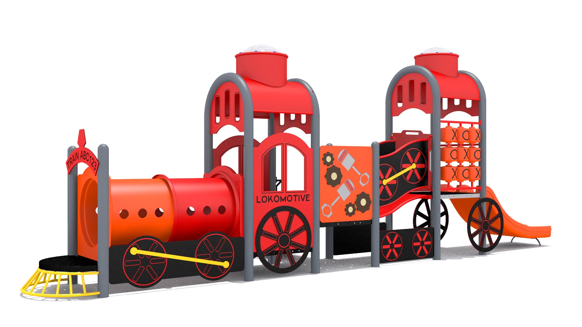 Free 3D Model Train Playground - TurboSquid 1822405