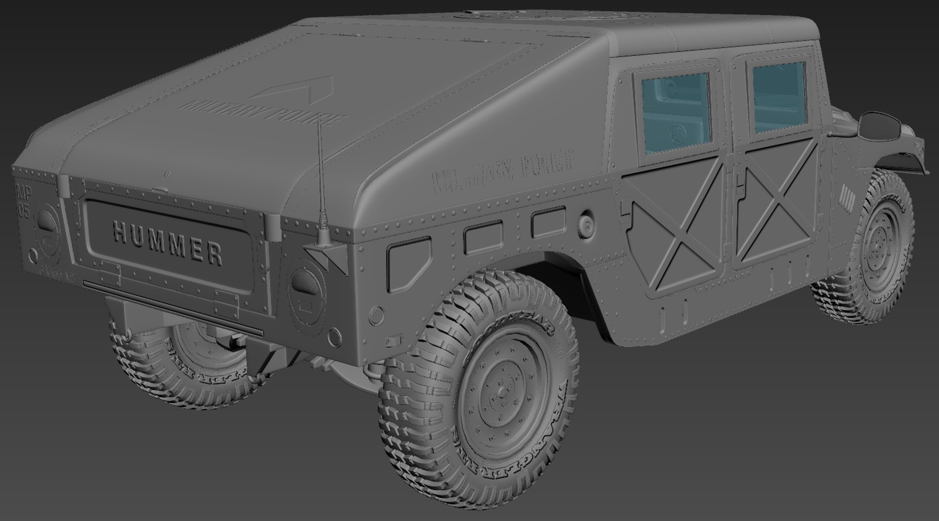 3D Model Hummer - TurboSquid 1173491
