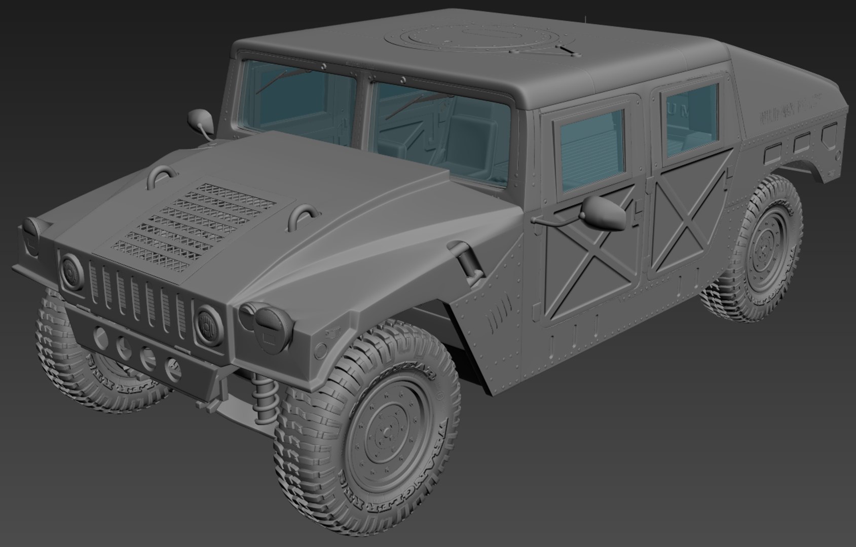 3D Model Hummer - TurboSquid 1173491