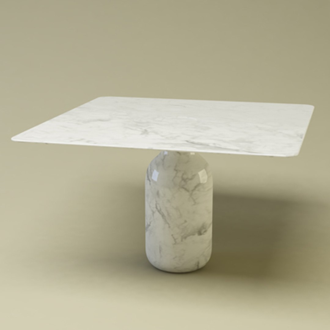 Bottle Table Design 3d Model