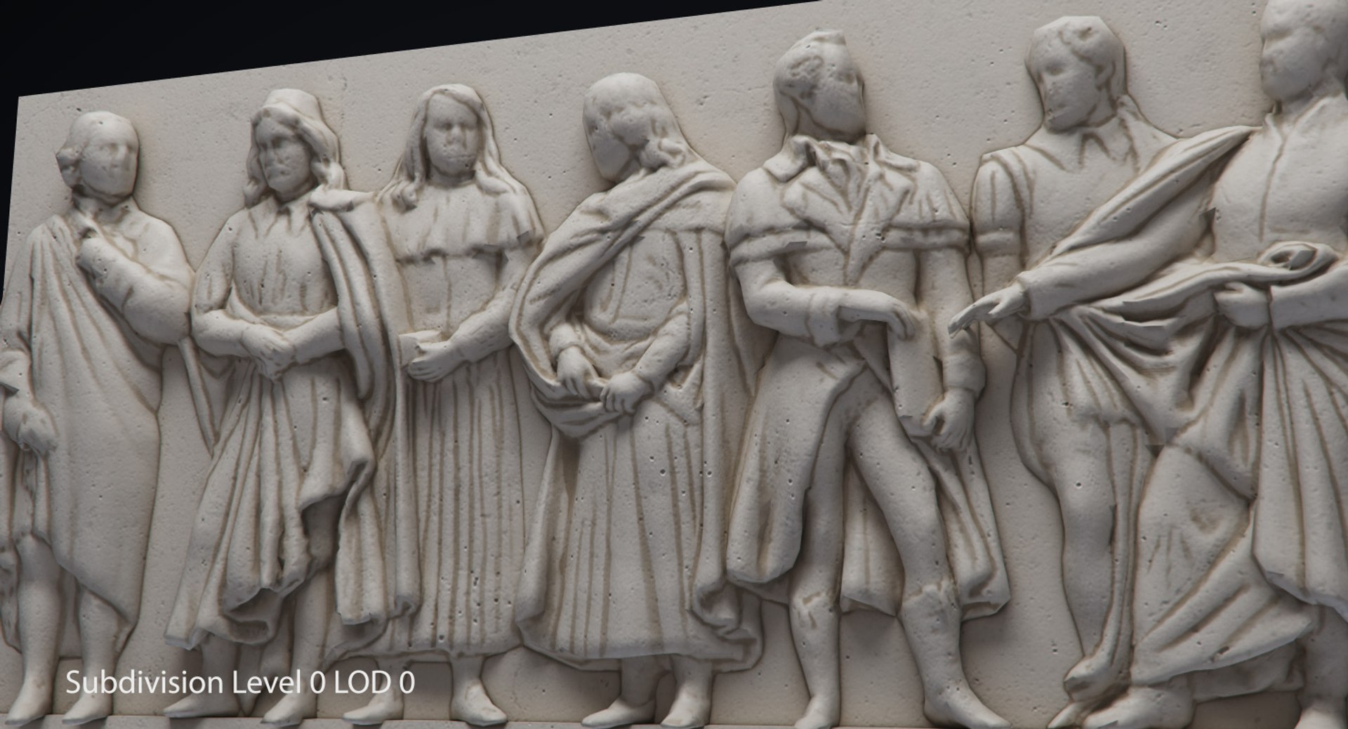 3d Model Bas Relief Df6