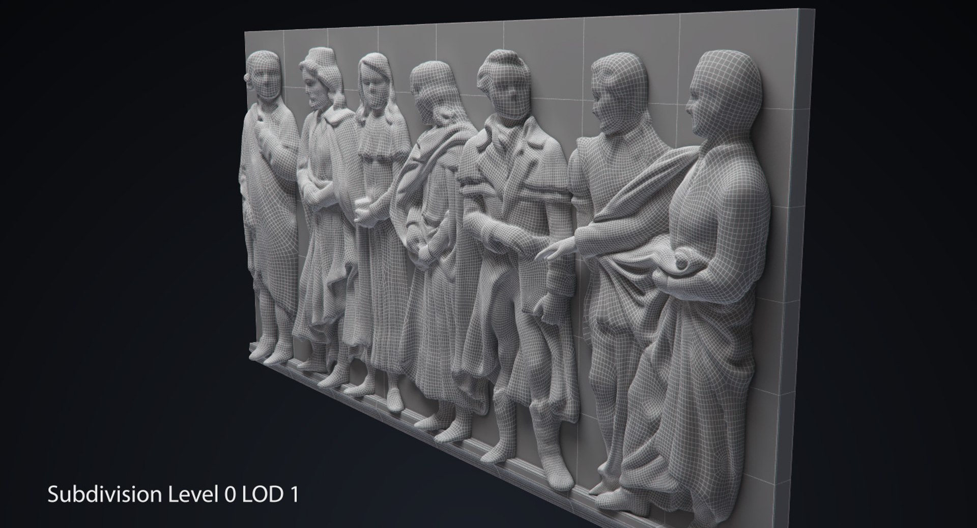 3d Model Bas Relief Df6