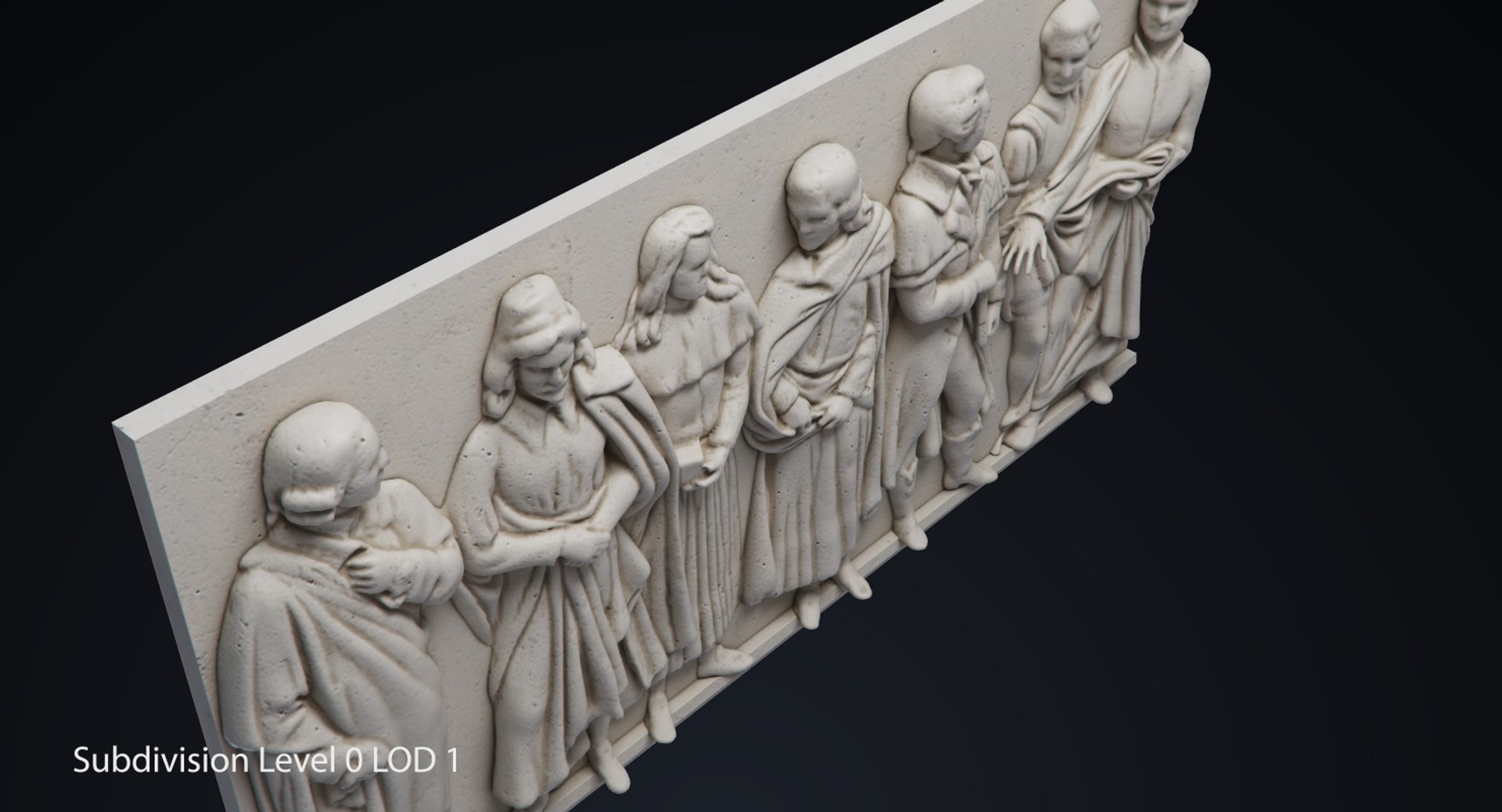 3d Model Bas Relief Df6