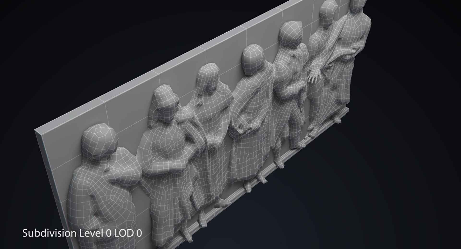 3d Model Bas Relief Df6