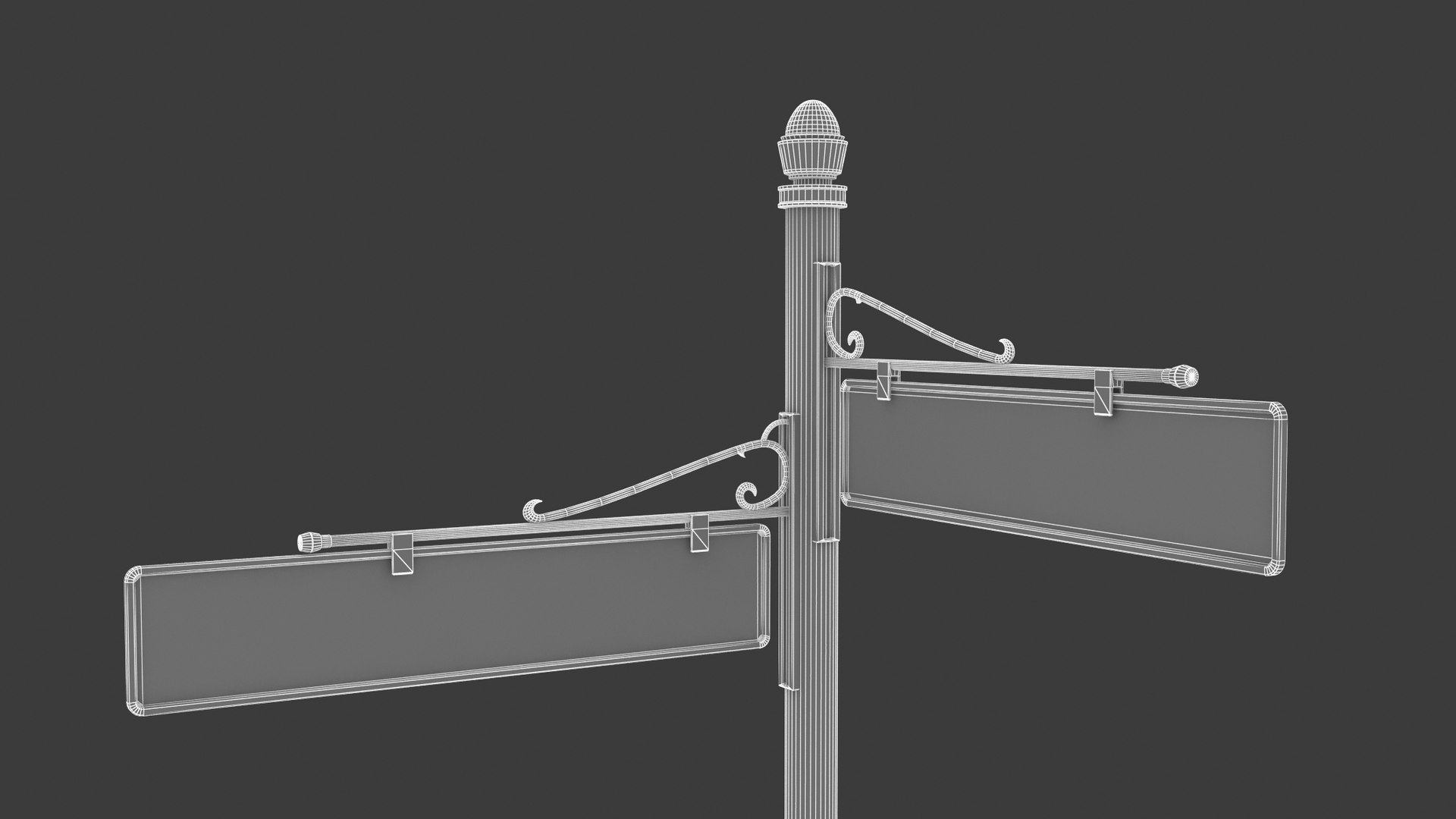 3D Street Sign - TurboSquid 1646230