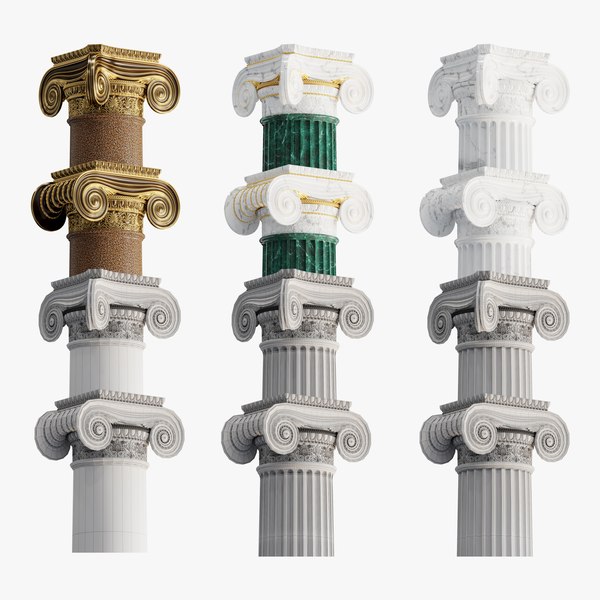 Column Exterior 3ds Max Models for Download | TurboSquid