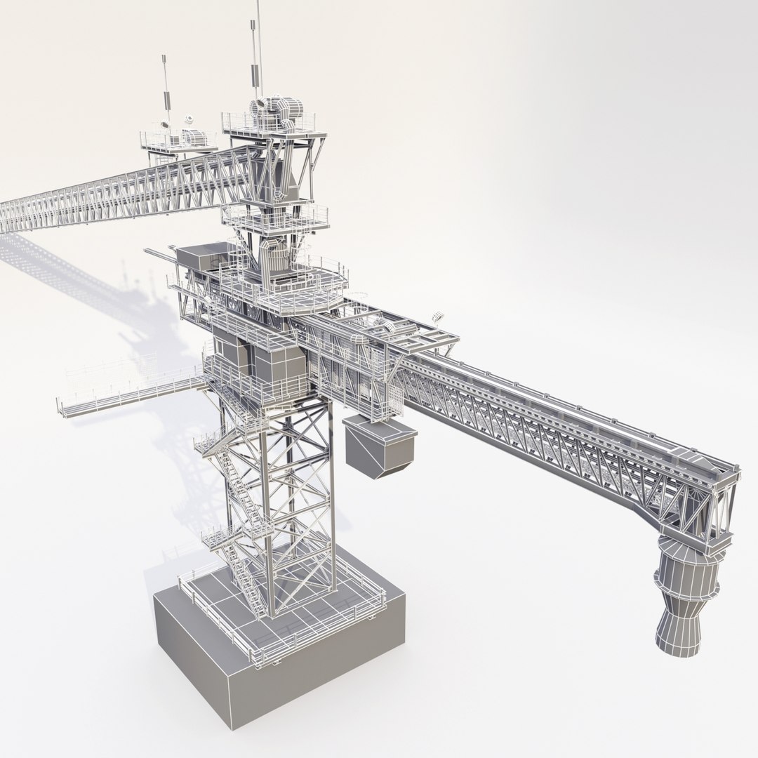 3d Ship Loader Model