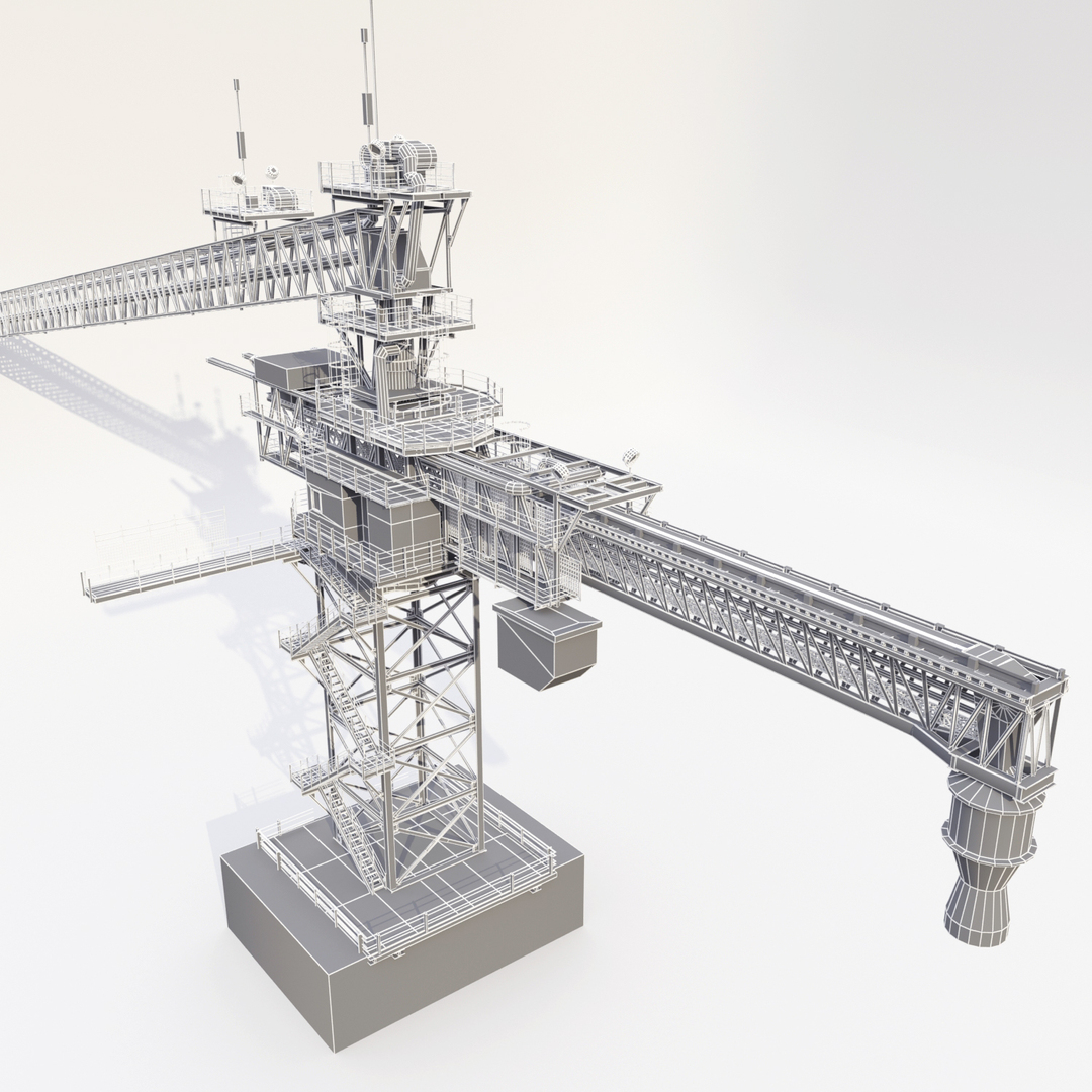 3d ship loader model