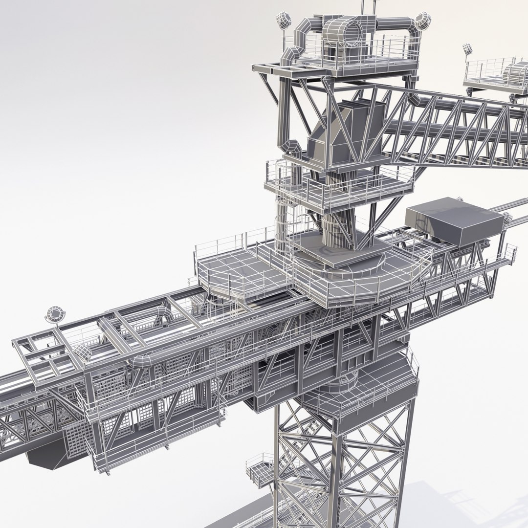 3d Ship Loader Model