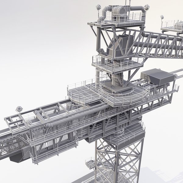 3d ship loader model