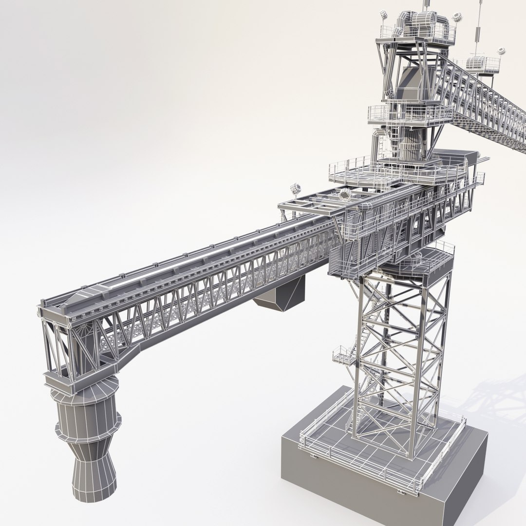 3d Ship Loader Model