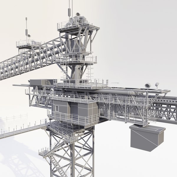 3d ship loader model