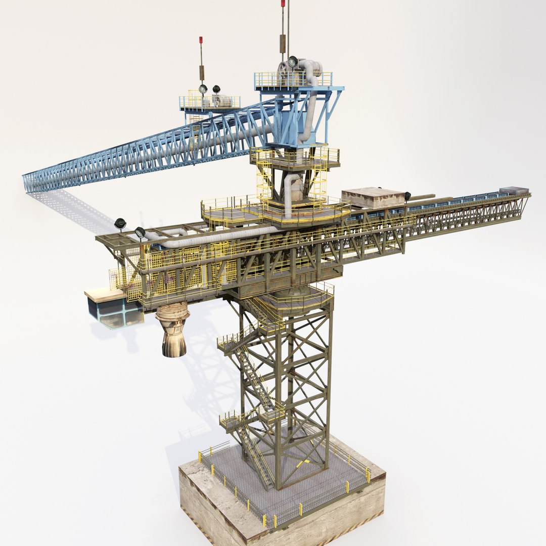 3d Ship Loader Model