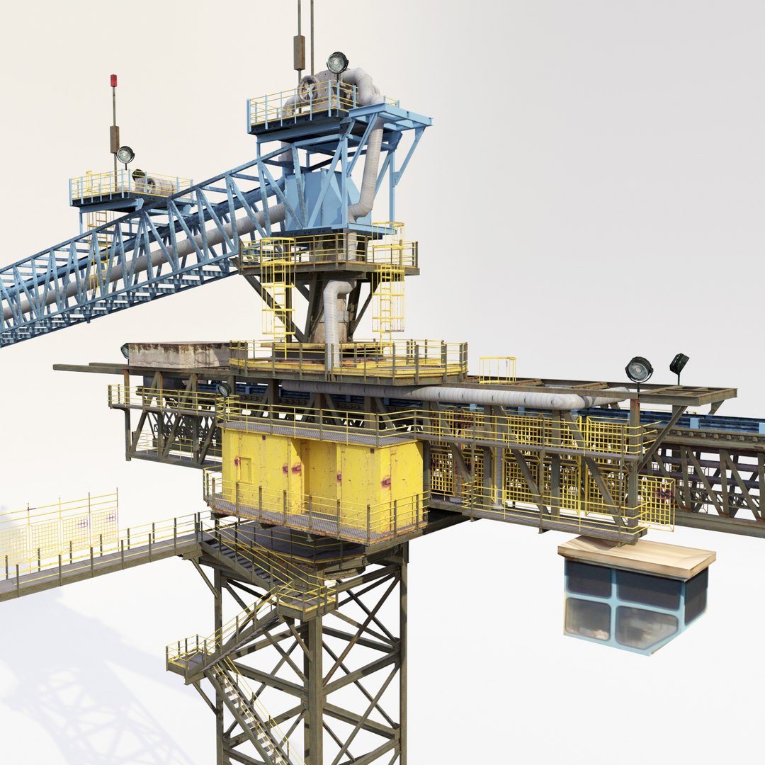 3d Ship Loader Model