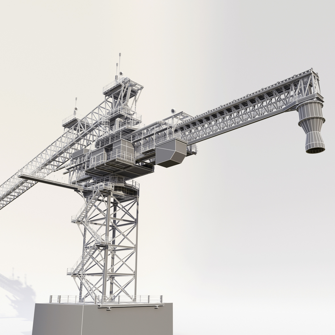 3d ship loader model