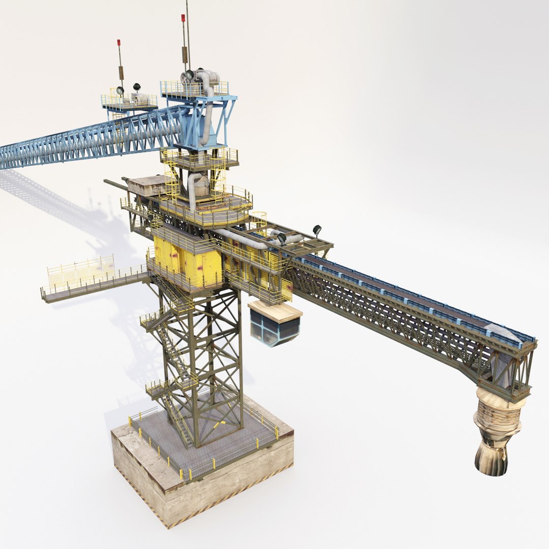 3d Ship Loader Model