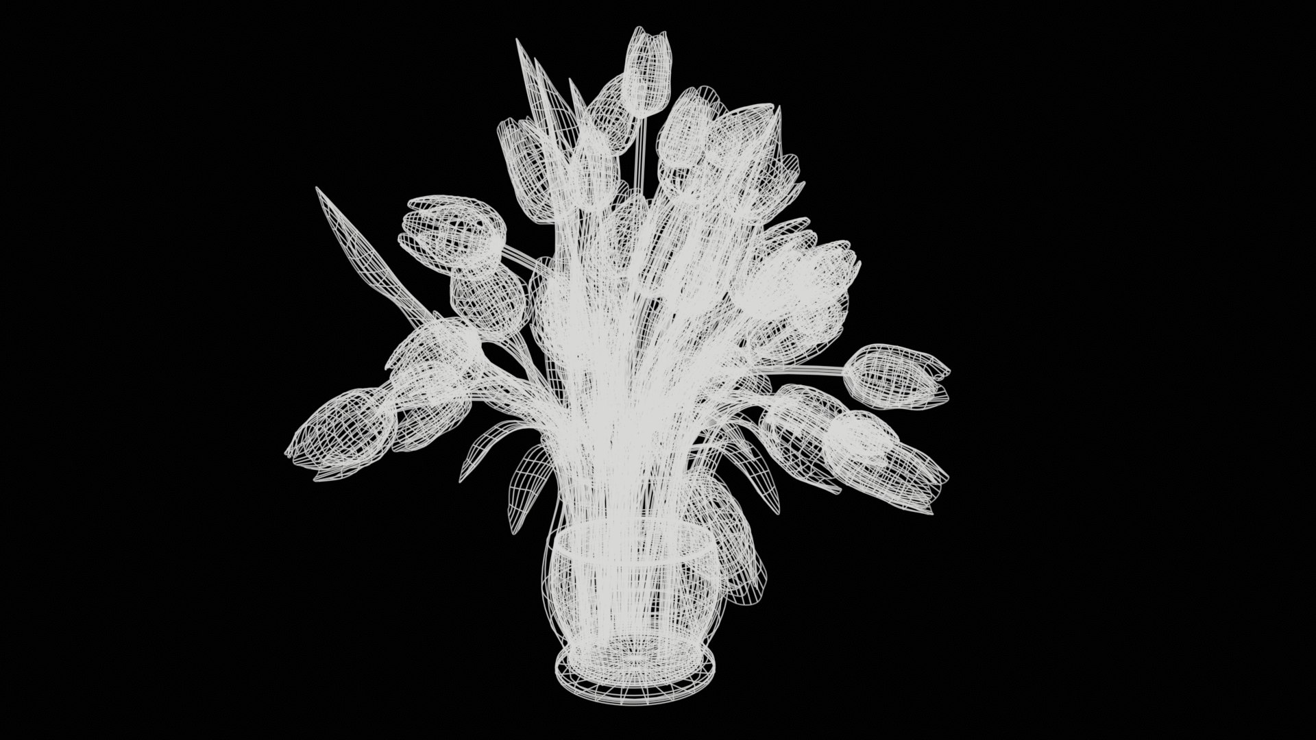 3D Bouquet Of Tulips 3d Model For Unity Low-poly 3D Model Model - TurboSquid 2323543