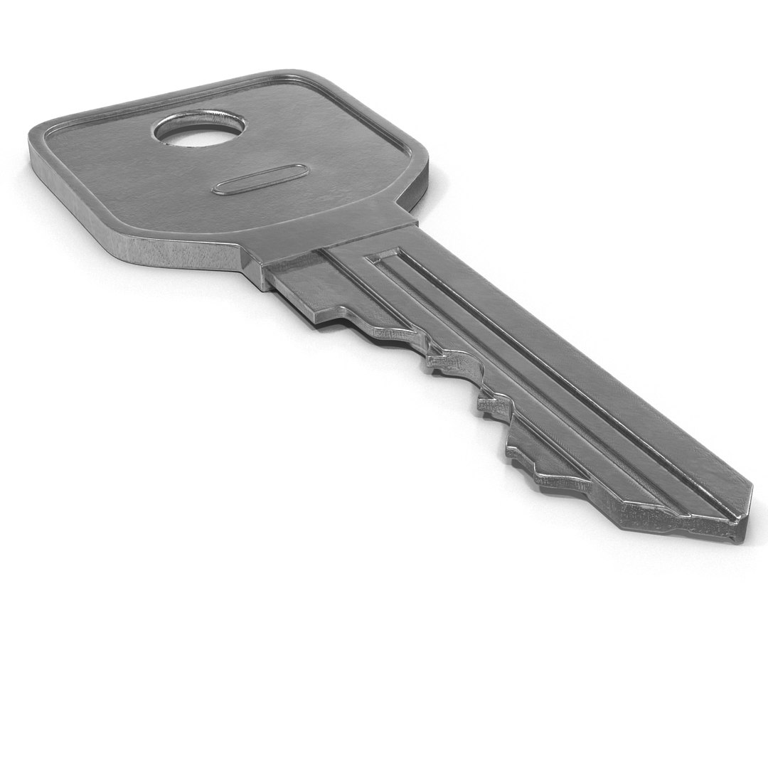 3d model of key 4