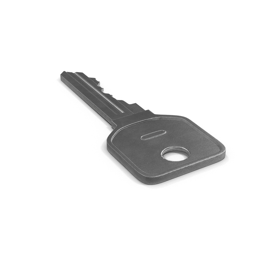 3d Model Of Key 4